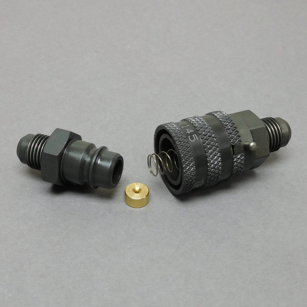 Main Bypass Valve, QUICK DISCONNECT, complete assembly, hard-anodized ...
