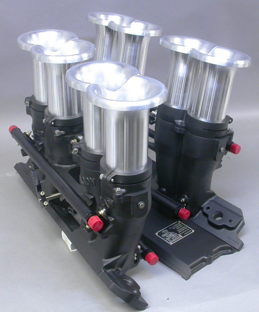BBC Cross Ram General Motors Racing Manifolds from Kinsler Fuel Injection