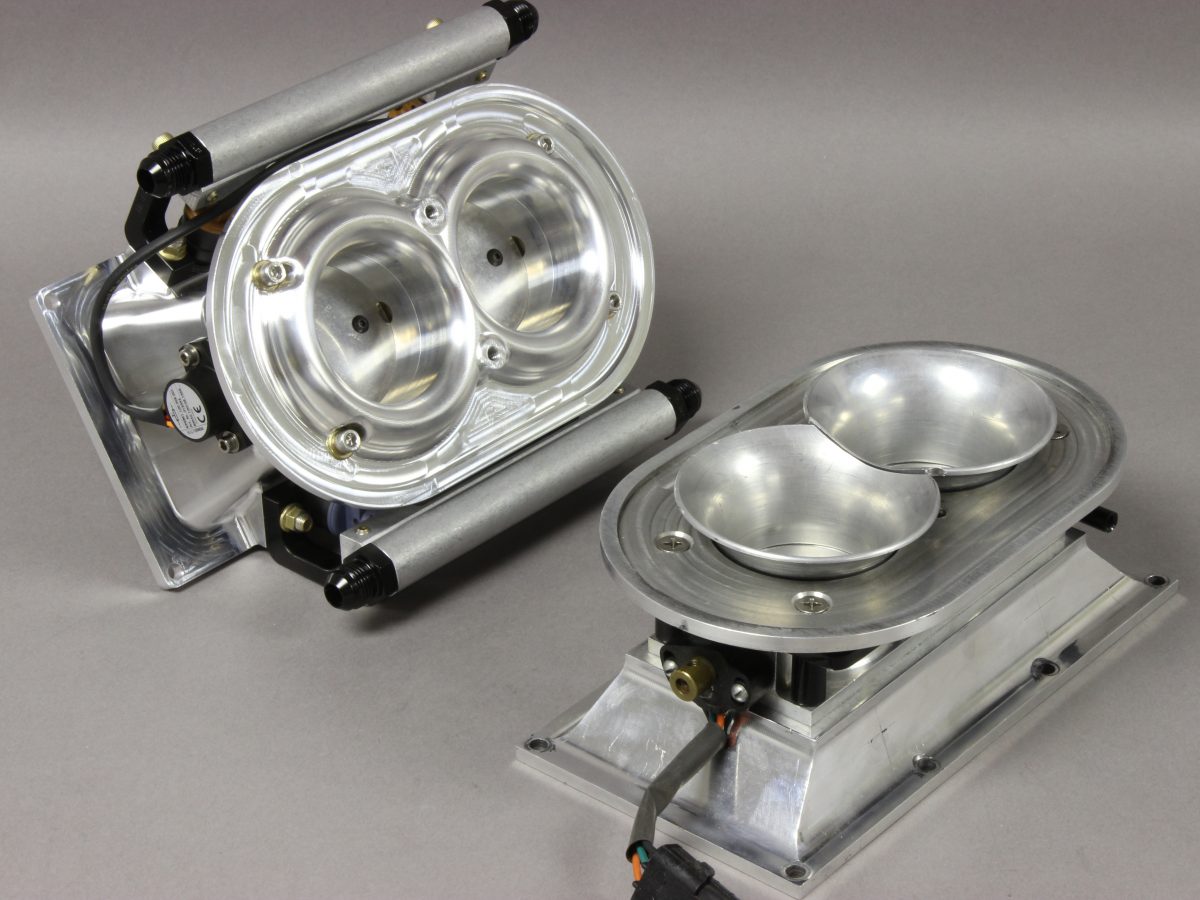 SBC Dragun Claw Manifold - General Motors Racing Manifolds
