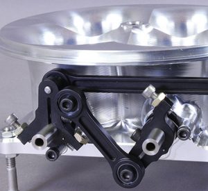 Billet 4-BBL Throttle Body 2 1/4" ; Version-2, bearing style - Kinsler ...
